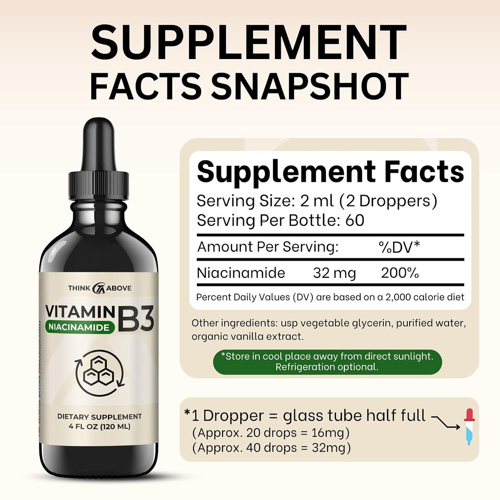 liquid vitamin B3 for radiant complexion