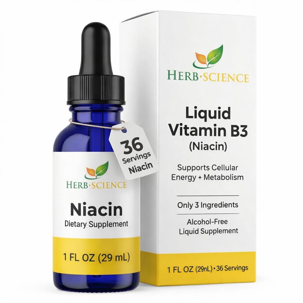 liquid vitamin B3 niacin drops
