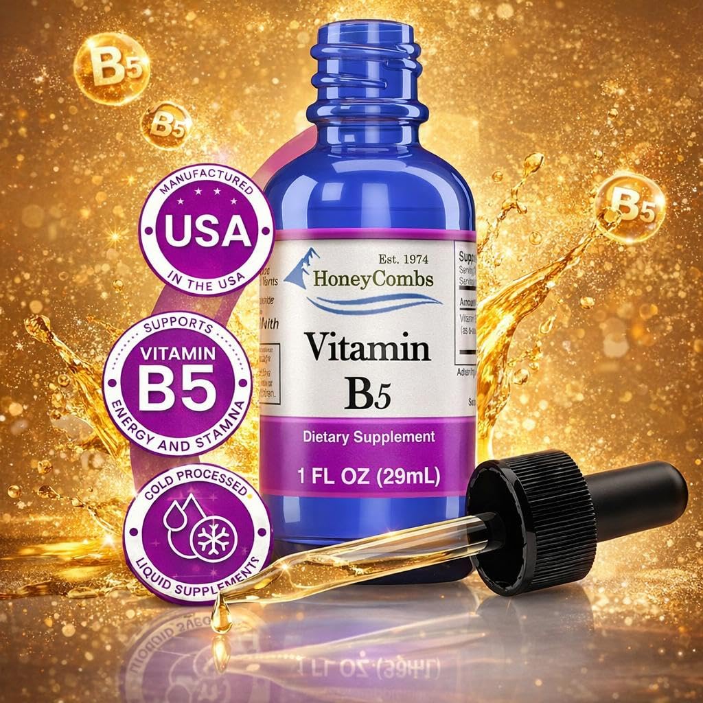 Liquid Vitamin B5 for better mood