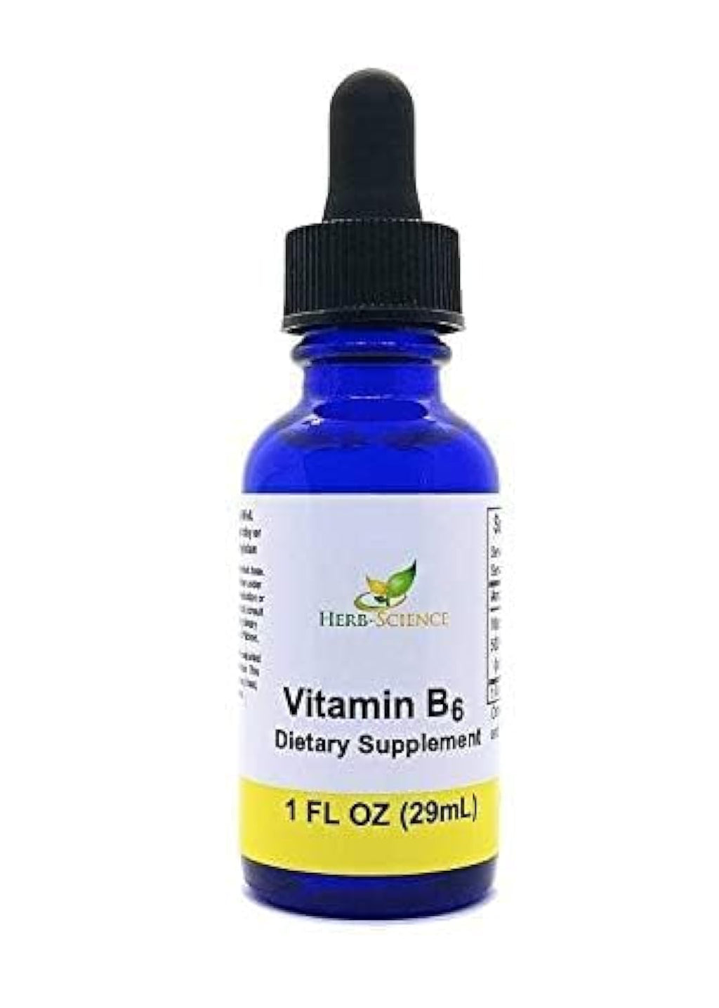 Liquid Vitamin B6 drops for energy
