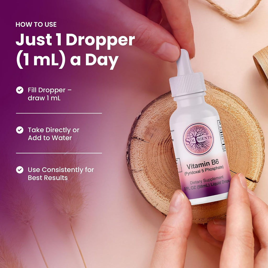 Liquid Vitamin B6 for mood support