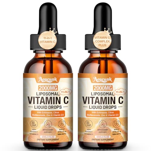 Liquid Vitamin C drops for immunity