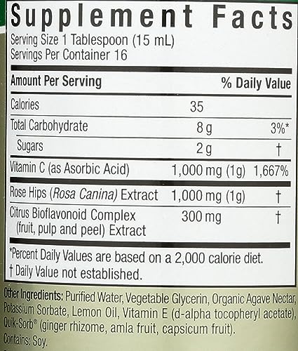 liquid vitamin C for immune support