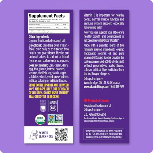 Liquid Vitamin D for children