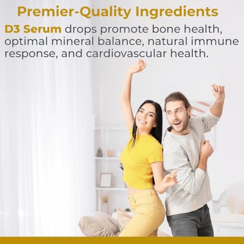 Liquid vitamin D for immune support