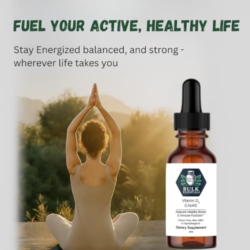 Liquid Vitamin D for immune support