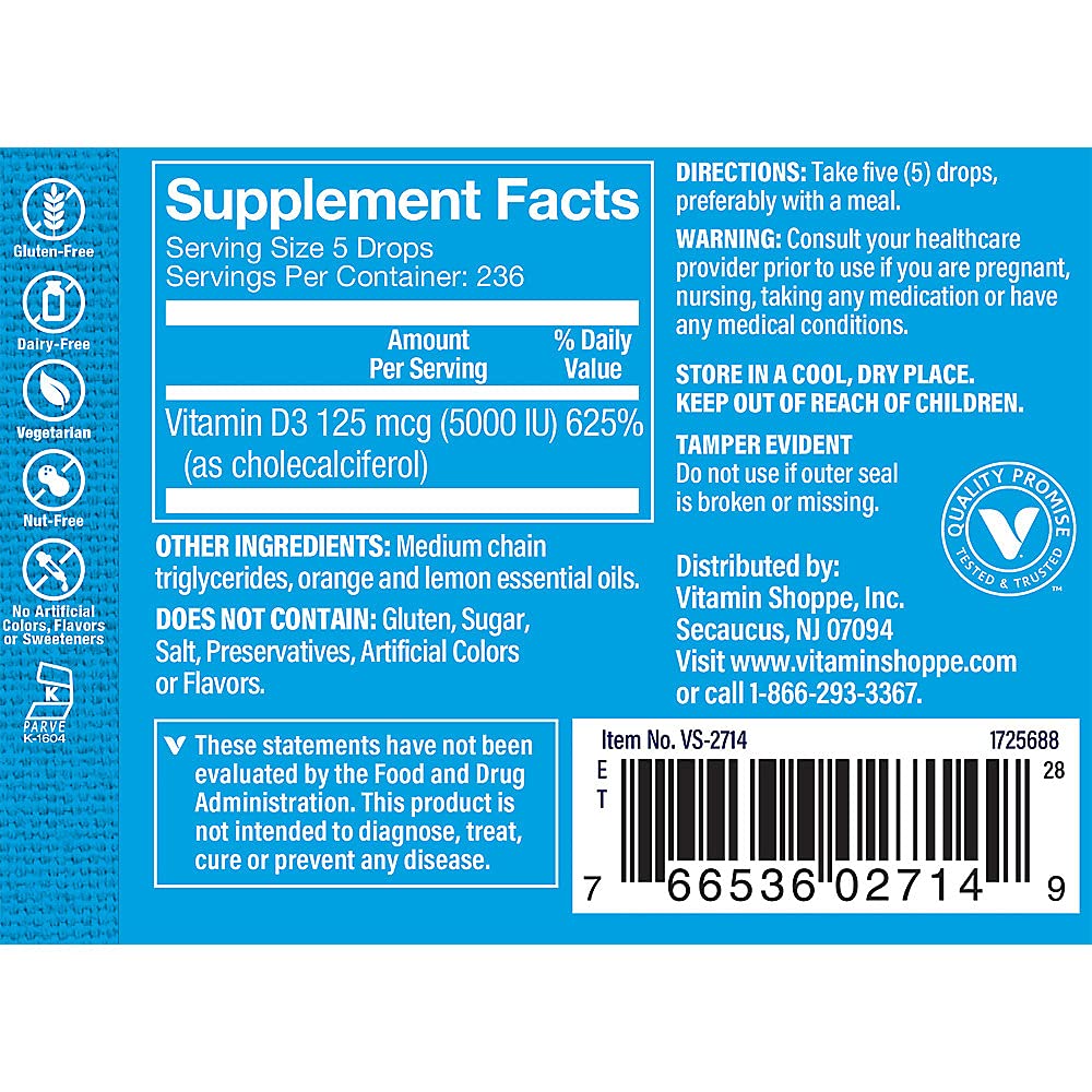 liquid vitamin D for immune support