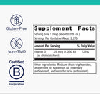 Liquid vitamin D for immune support