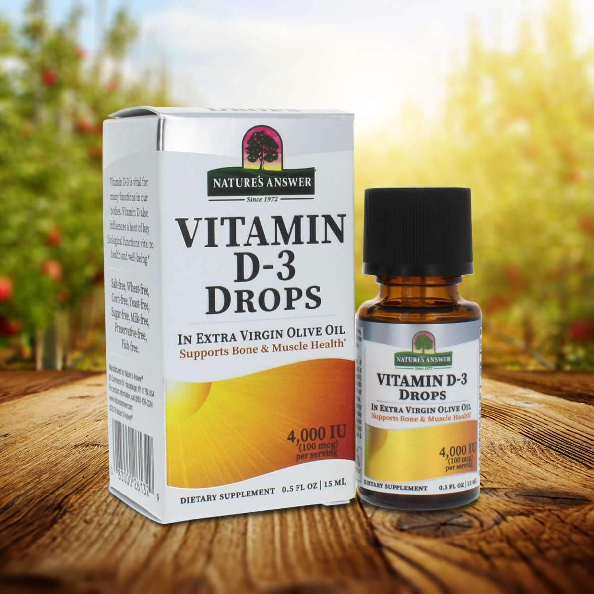 liquid Vitamin D for immune support