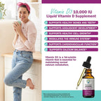 liquid vitamin D for immune support