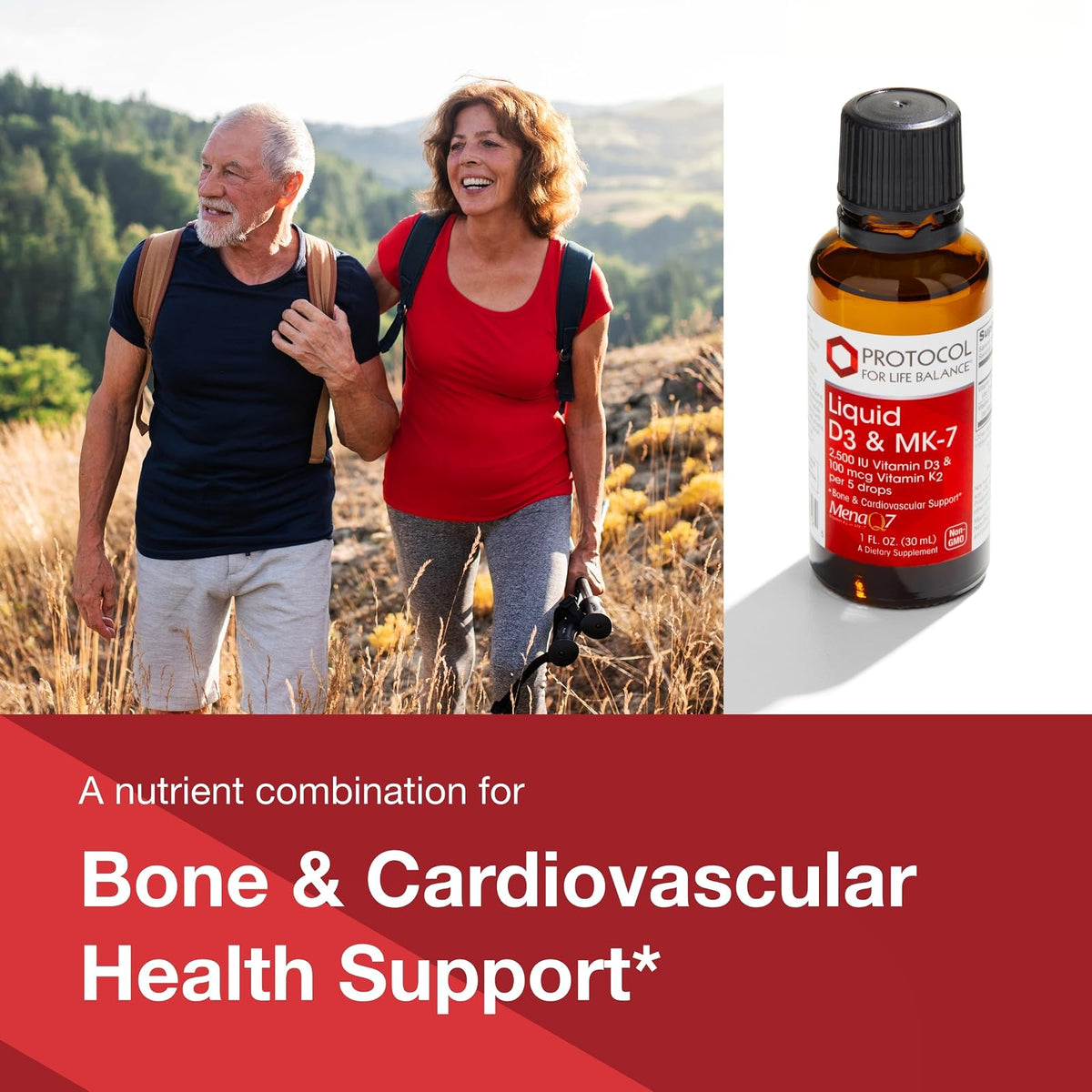 Liquid vitamin D for immune support