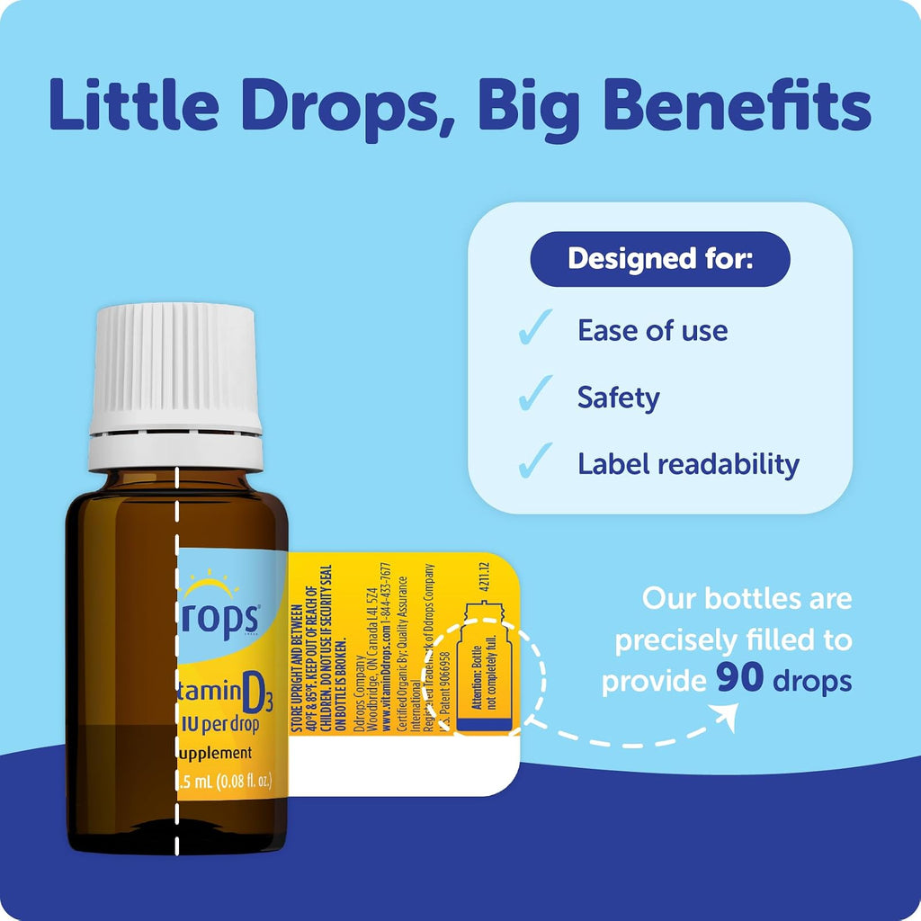 liquid vitamin D for infants