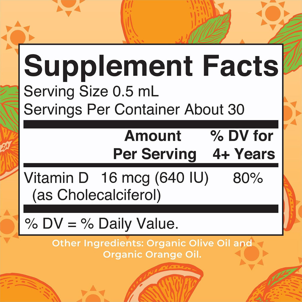 liquid vitamin D3 for immune support