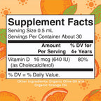 liquid vitamin D3 for immune support