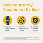 Liquid vitamin D3 K2 for easy absorption