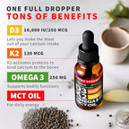 liquid vitamin D3 K2 supplement