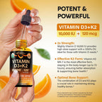 liquid vitamin D3 K2 supplement