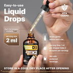 liquid vitamin D3 K2 supplement
