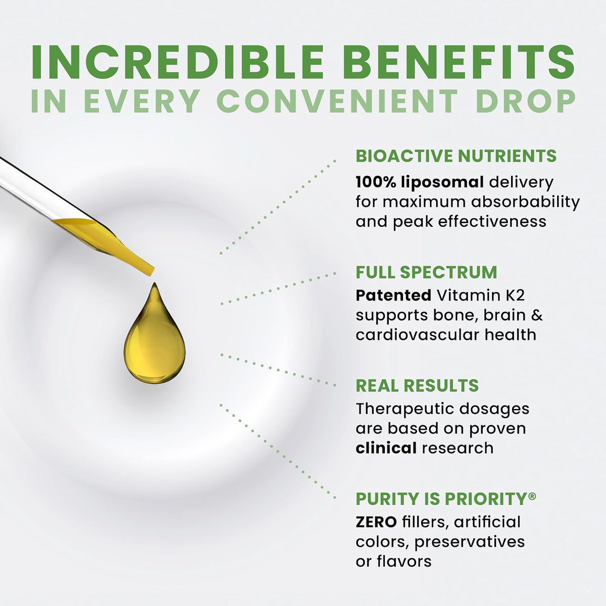 liquid vitamin K2 for bone health