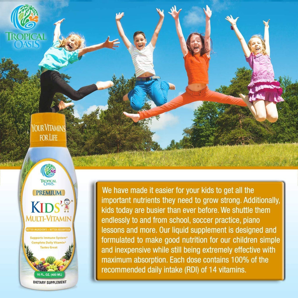 liquid vitamins for active children