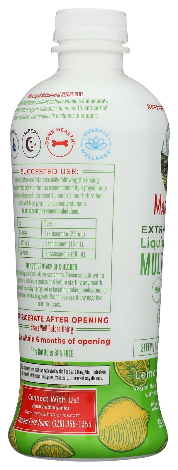liquid vitamins for better sleep quality
