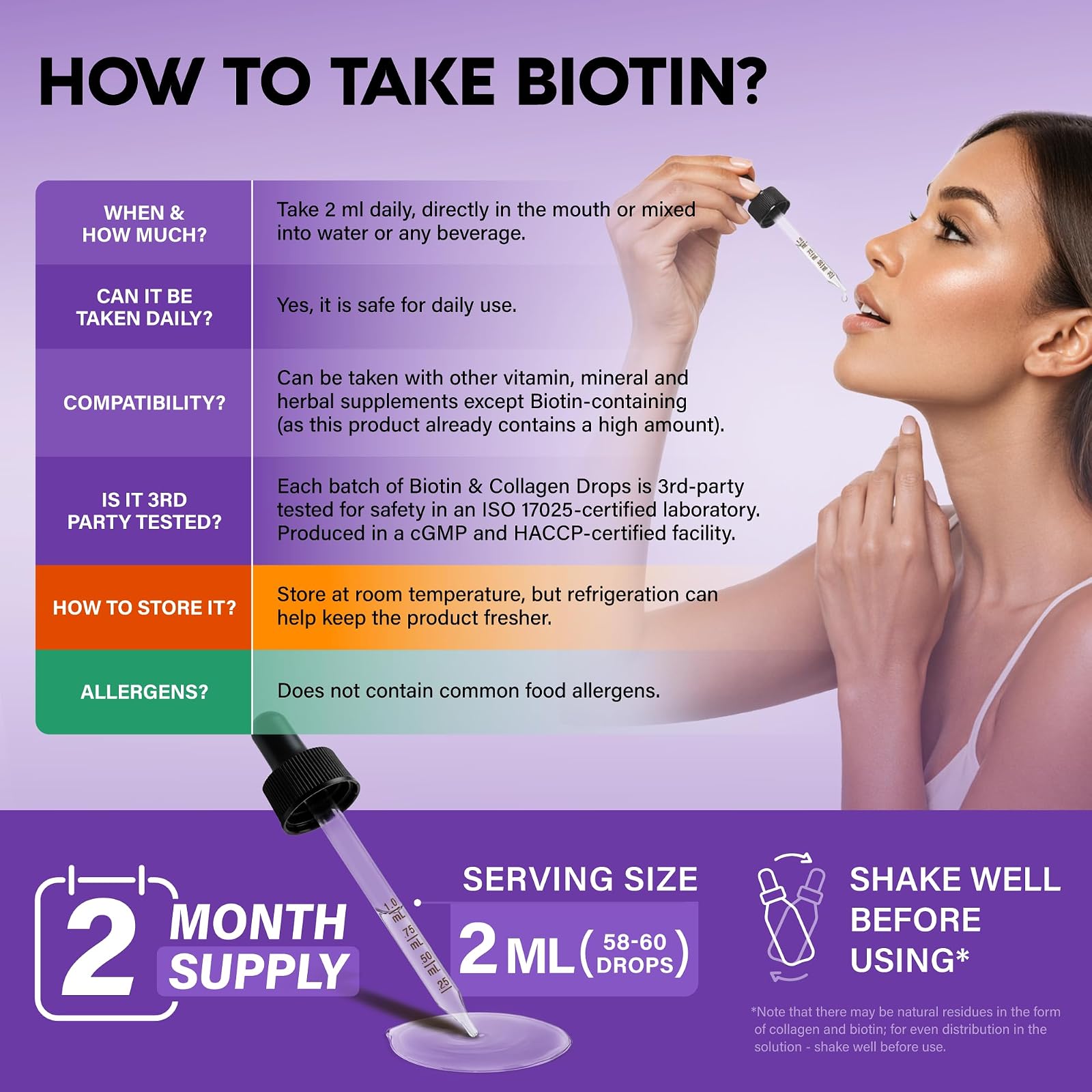 Liquid vitamins for daily wellness