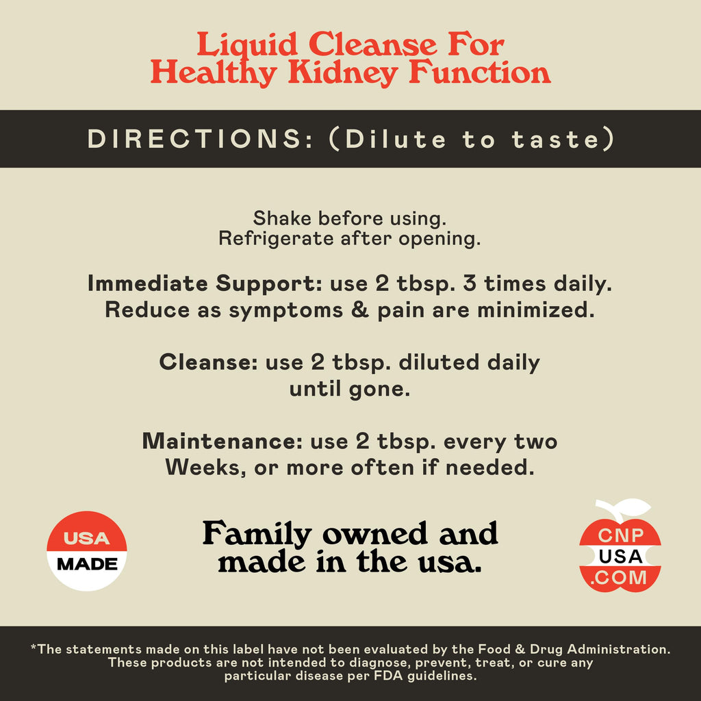 liquid vitamins for kidney function