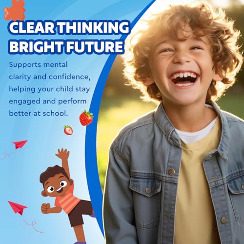 Liquid vitamins for kids' cognitive support