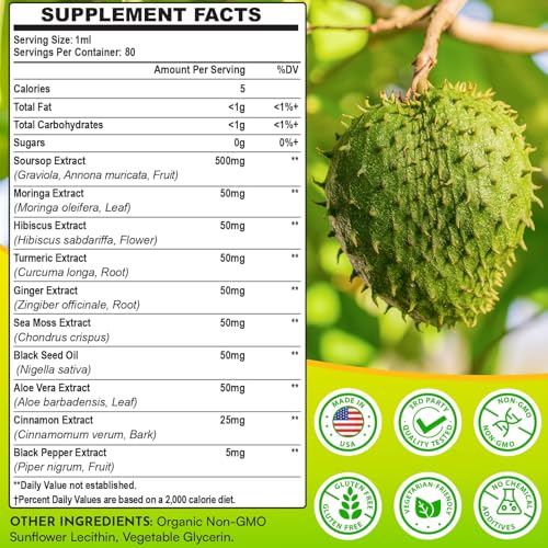 Liquid vitamins with leaf extract benefits