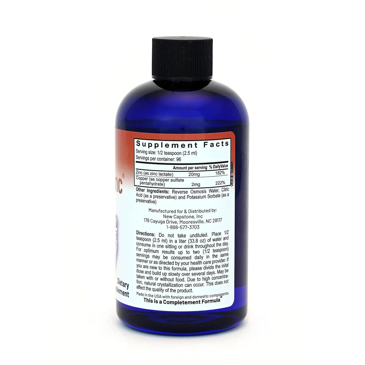 Liquid zinc and copper blend
