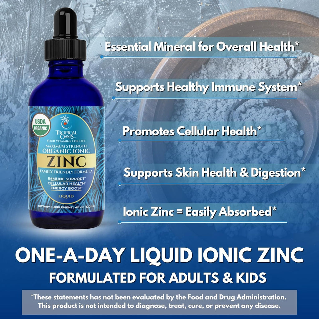 Liquid zinc for better absorption
