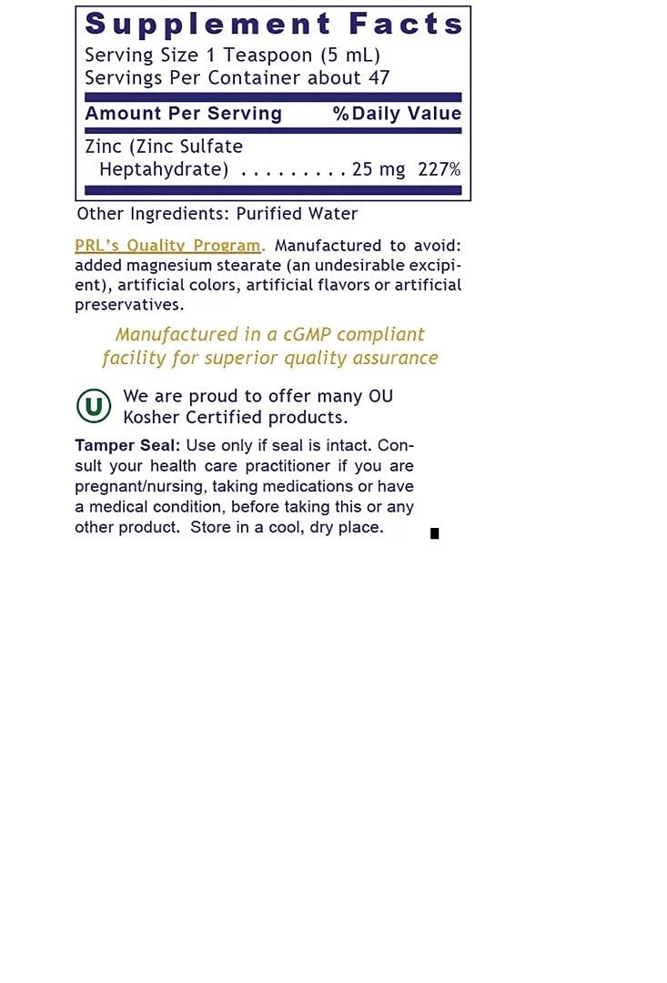 liquid zinc for better absorption