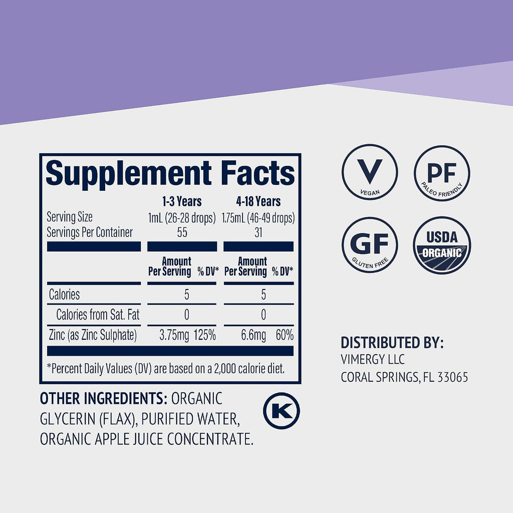 liquid zinc for better absorption