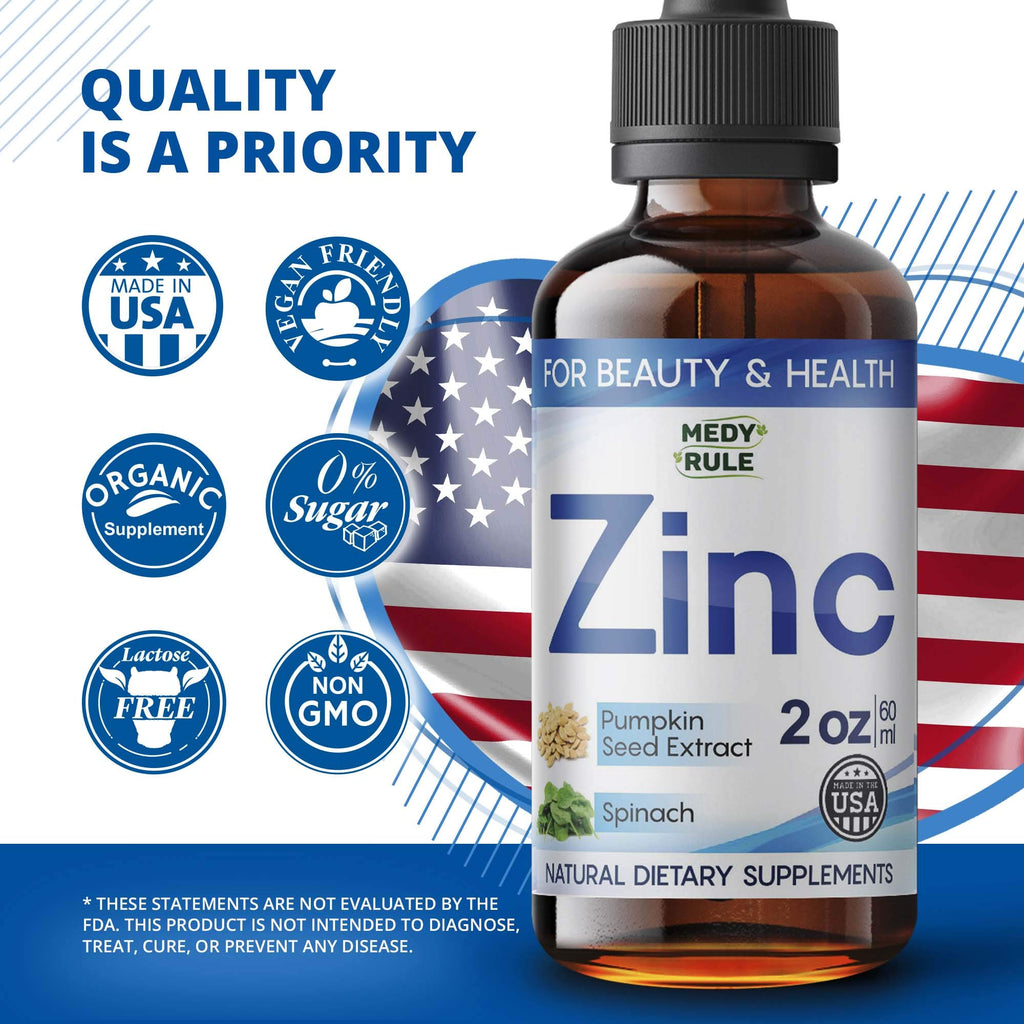 liquid zinc for better absorption