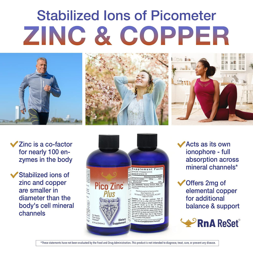 Liquid zinc for better absorption