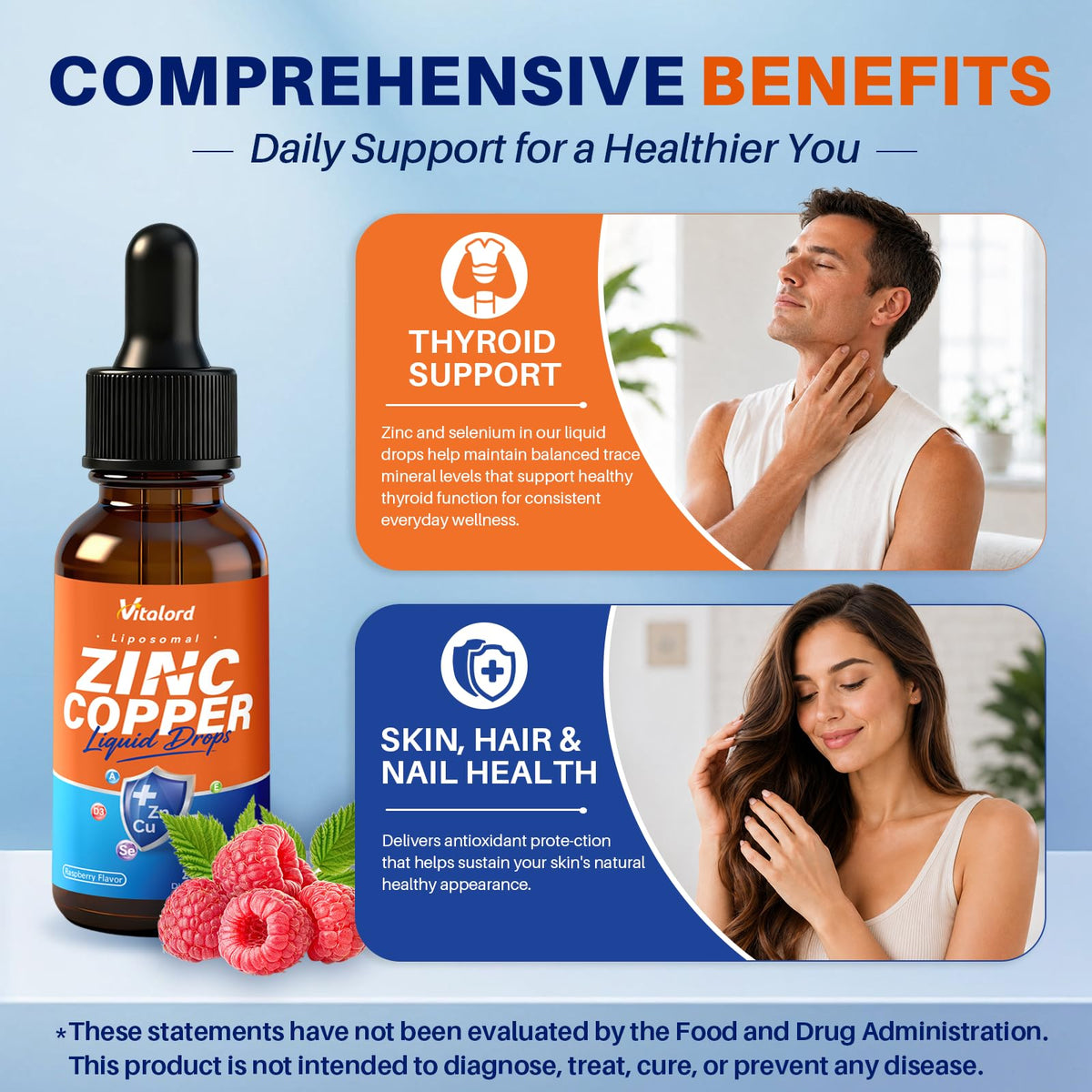 Liquid zinc for better absorption