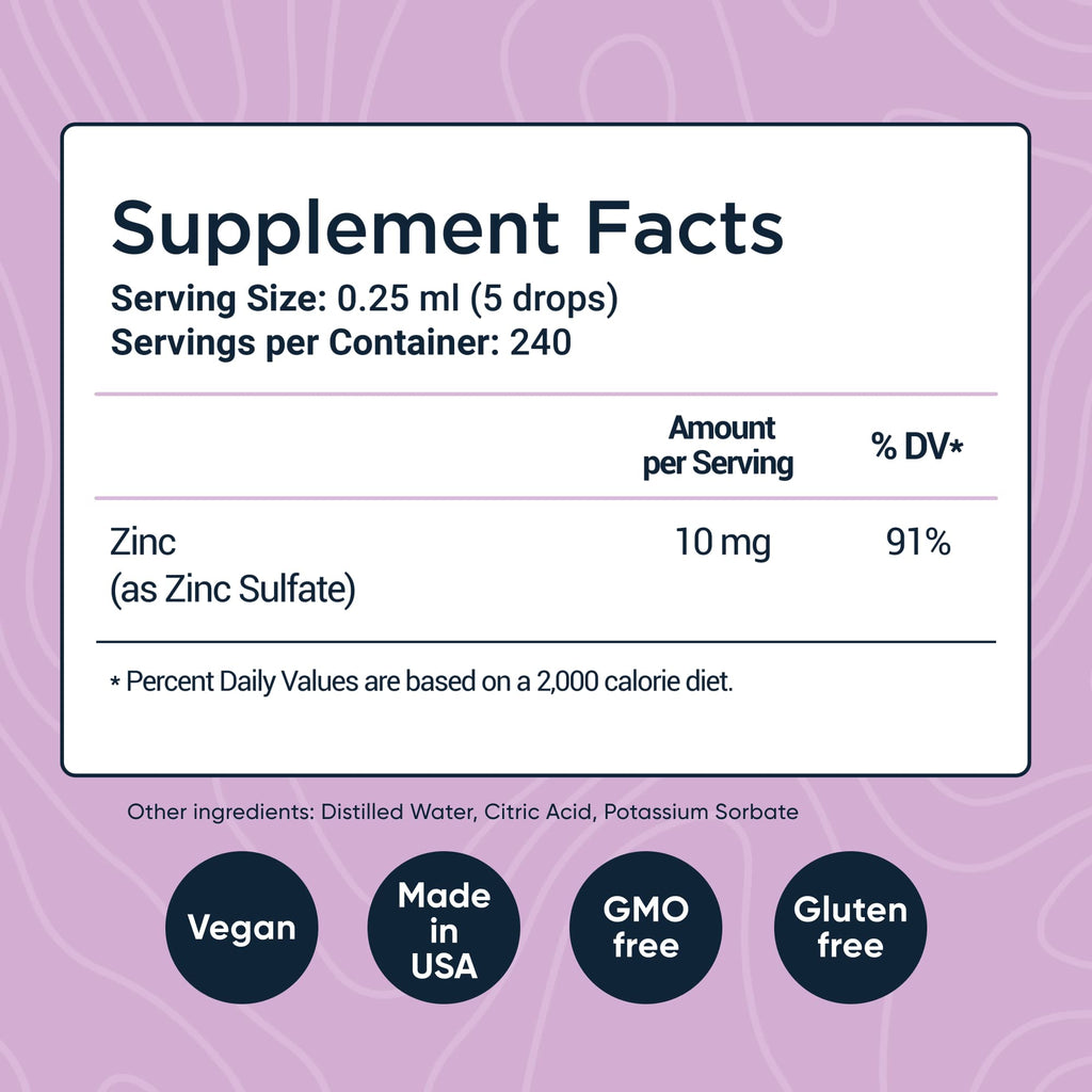 liquid zinc for better absorption