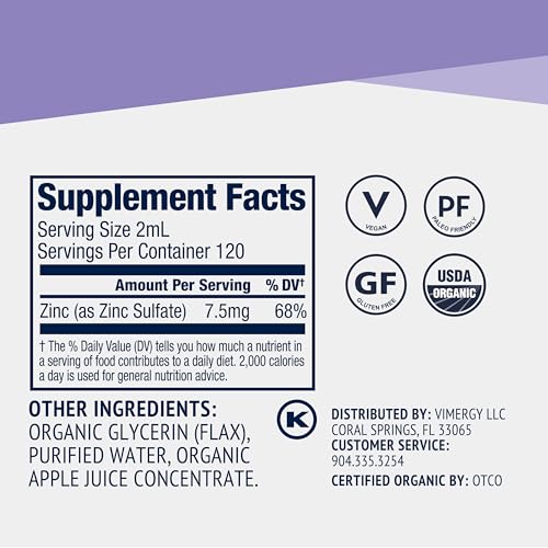 liquid zinc for daily nutrition