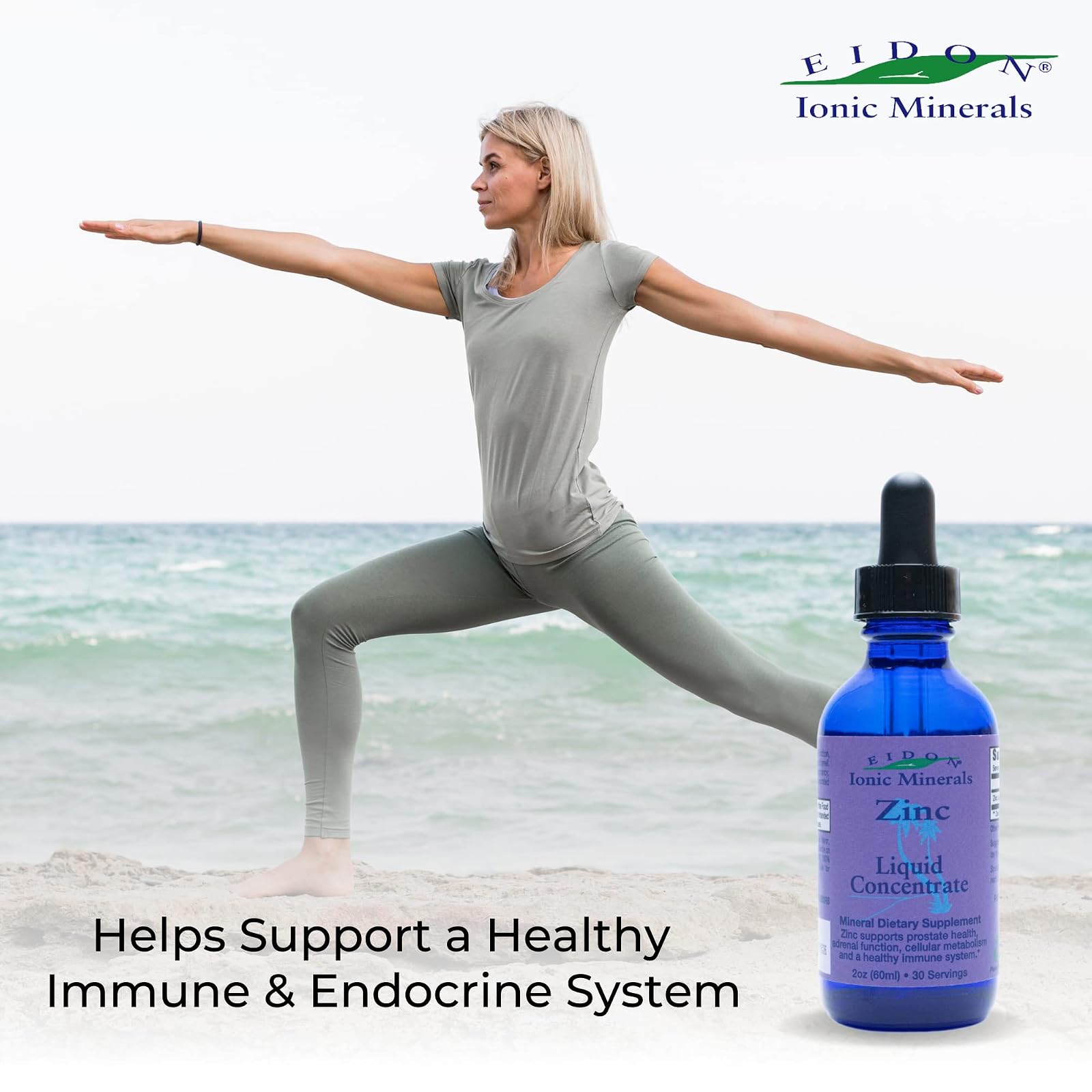 Liquid zinc for daily wellness