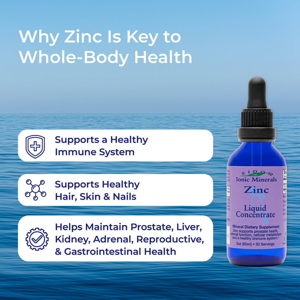 Liquid zinc for enhanced absorption