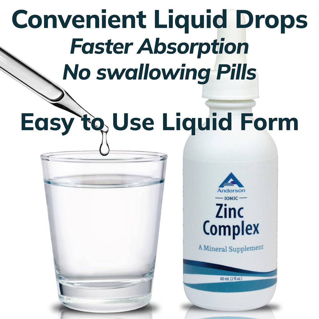 Liquid zinc for enhanced mineral intake