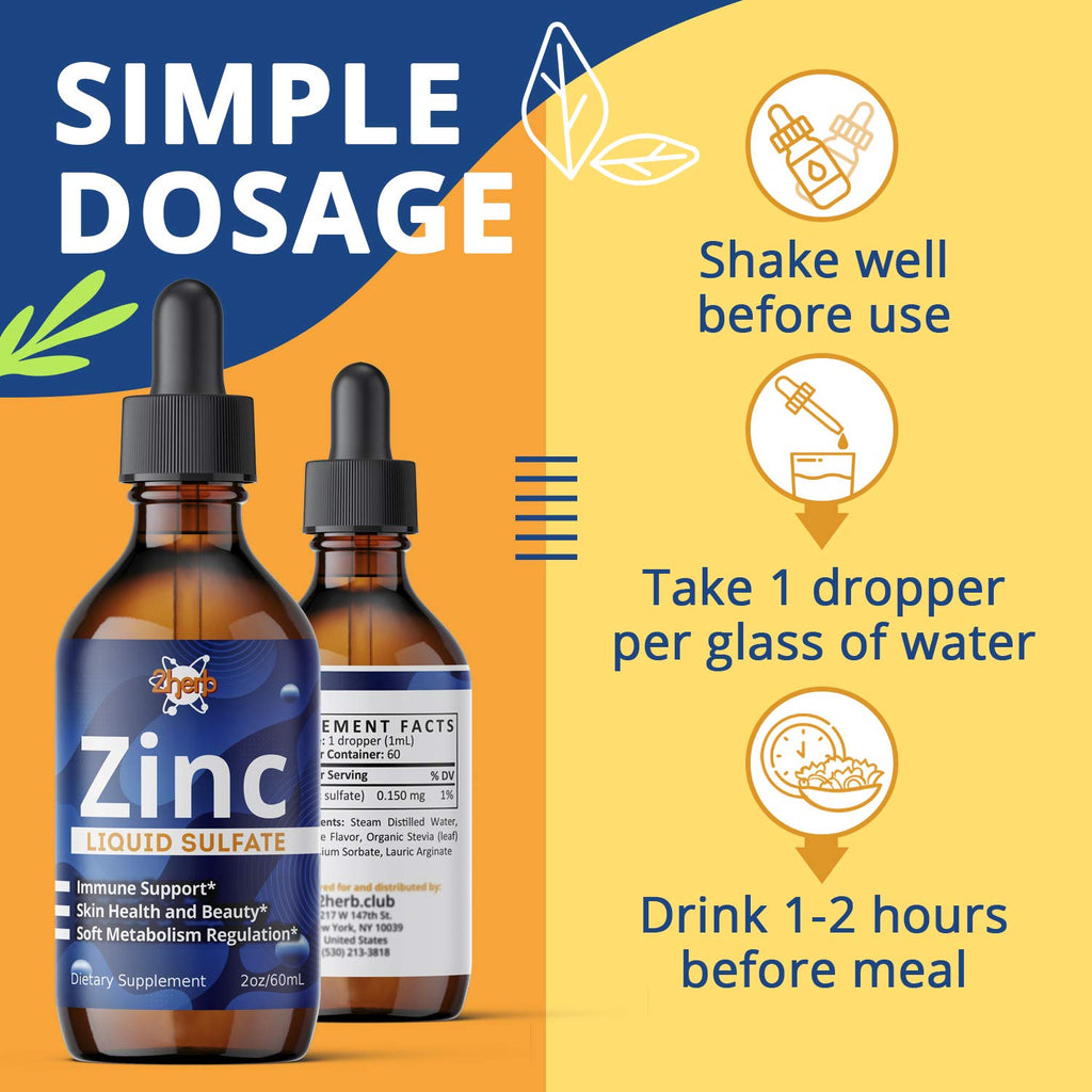 liquid zinc for nutritional balance
