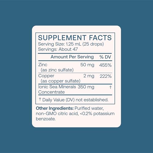 Liquid zinc for optimal nutrition