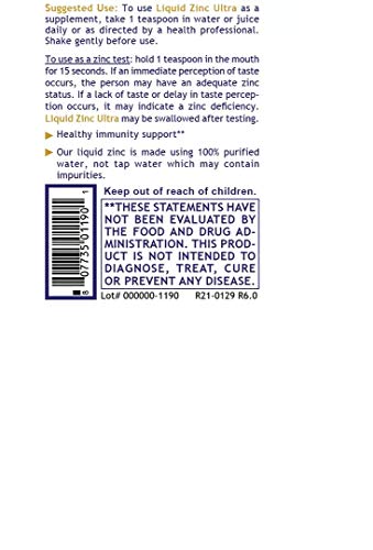 liquid zinc for skin health