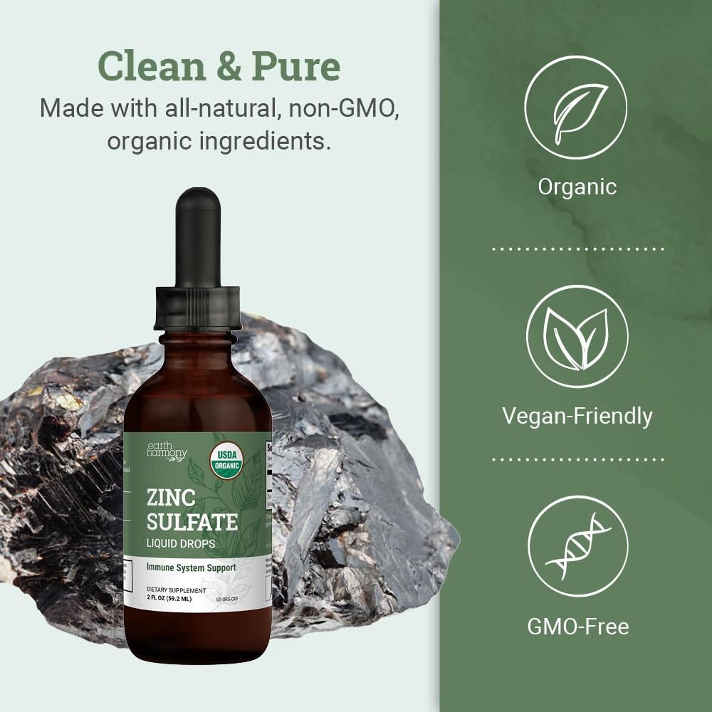 liquid zinc sulfate for better absorption