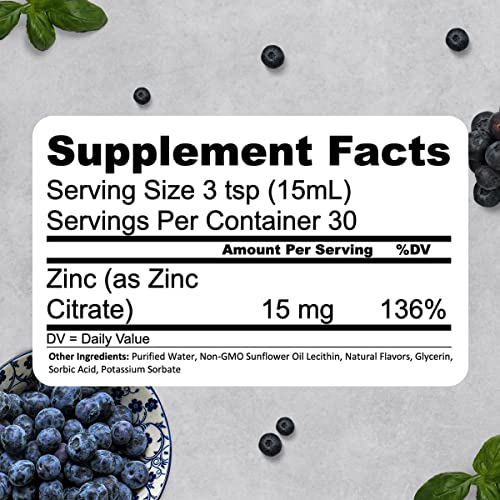 liquid zinc supplement for wellness