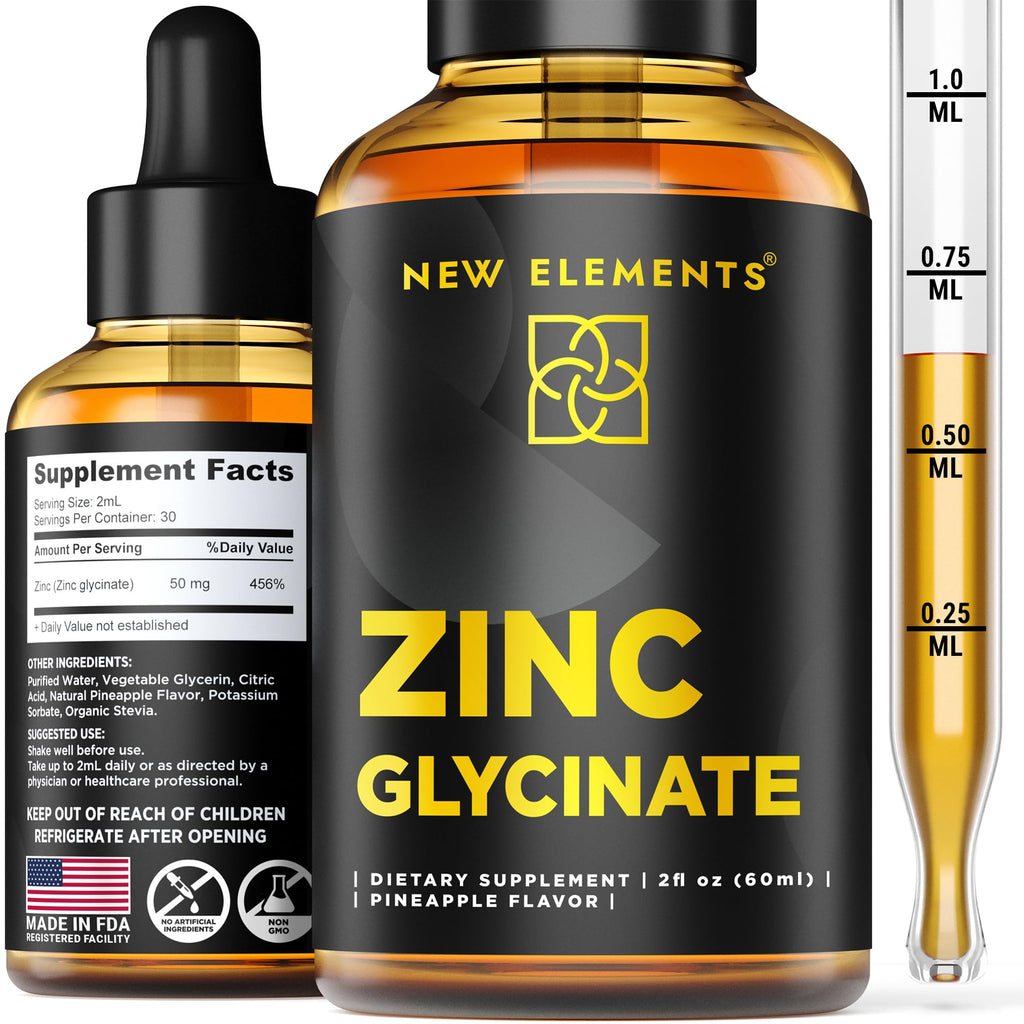 liquid zinc supplements for adults