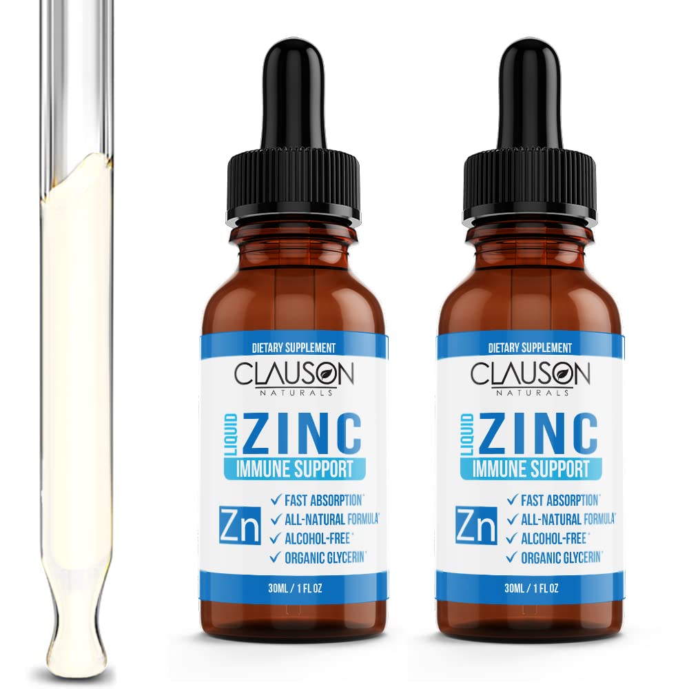 liquid zinc supplements for immune health