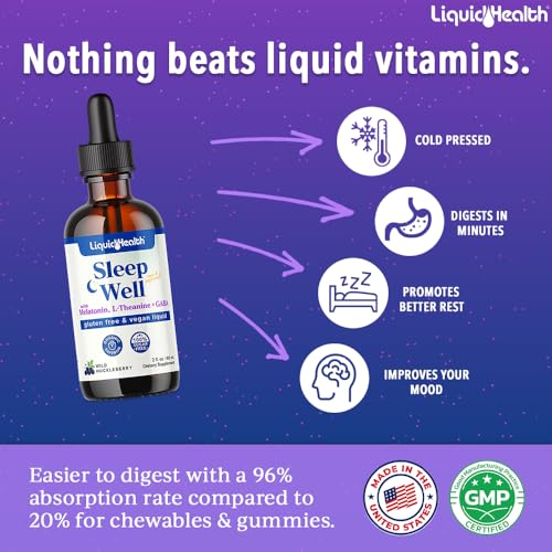 LIQUIDHEALTH melatonin drops