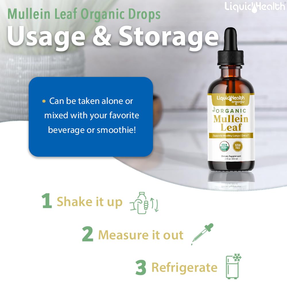 LIQUIDHEALTH Mullein for immune support